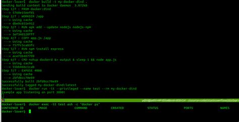 Dockerfile Cannot Connect To The Docker Daemon Without V Var Run