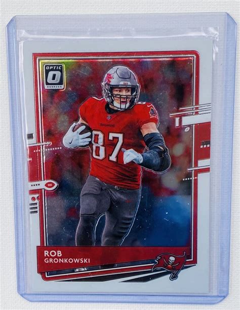 2020 Donruss Optic 93 Rob Gronkowski Tampa Bay Buccaneers Football