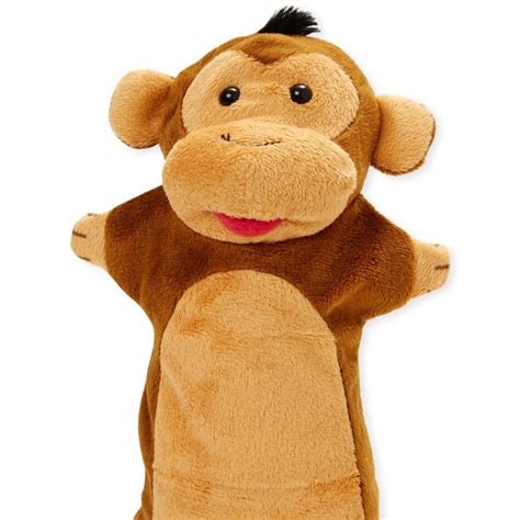 Marionnettes à main Animaux safari pour enfant à partir de 2 ans