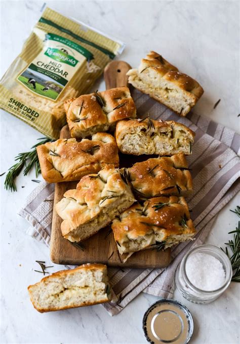 Cheesy Garlic Focaccia With Rosemary Lions Bread