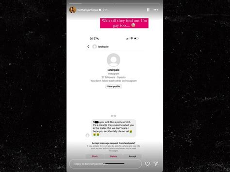 House Of Dragon Bethany Antonia Posts Racist Dm Sent To Her Cracks