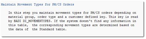 Solved Badi Dimovementypes Usage Sap Community
