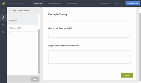 Fully Customize Your Online Survey With Custom Css Surveyhero Blog