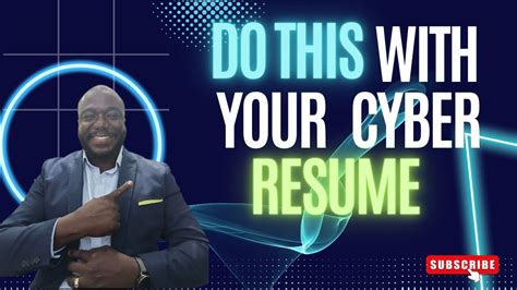 Do This With Your Cyber Resume And Get Called For Interviews YouTube