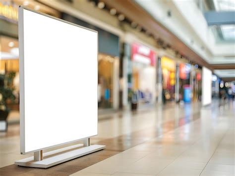 Blank Rollup Banner Mockup Premium Ai Generated Image