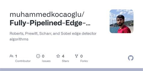 Github Muhammedkocaoglu Fully Pipelined Edge Detector Algorithms