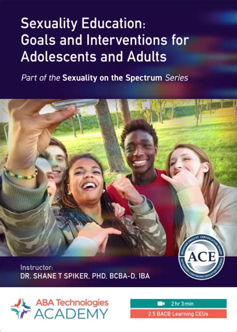 Comprehensive Sexuality Education For Adolescents And Adults With Autism Aba Technologies