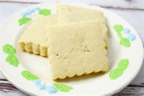 Basic Shortbread Recipe Little House Living
