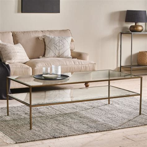 Small Rectangular Glass Coffee Table At Sebastian Williams Blog
