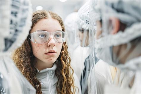 Scientist Working In An Ai Lab Highlighting The Integration Of Artificial Intelligence In