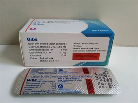 Clidinium Bromide Chlordiazepoxide Dicyclomine Tablet At ₹ 500 Box Vasorex In Ahmedabad Id