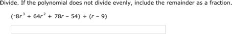 Ixl Divide Polynomials Using Long Division Algebra 2 Practice