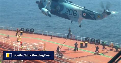 Iran Tv Airs Footage Of Commandos Seizing Us Bound Tanker Amid Tensions