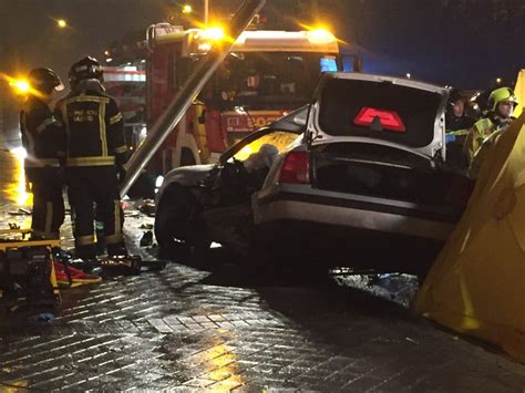 Muere Un Joven Y Otro Resulta Muy Grave En Un Accidente En Madrid