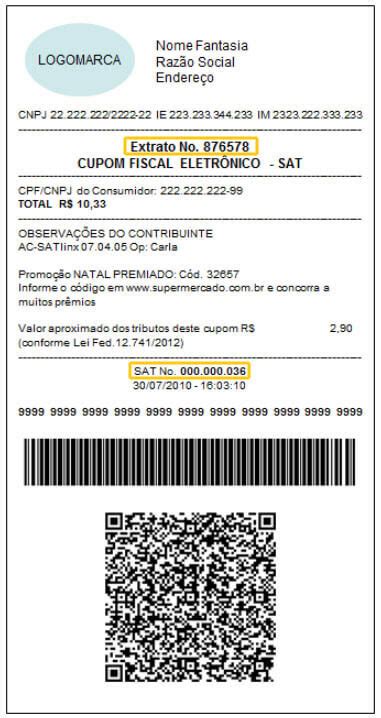 ECF no cupom fiscal eletrônico onde encontrar