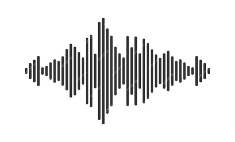 Premium Vector Sound Wave In Pulse Vibration Form For Musical