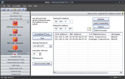 Duplicate Ip Scanner