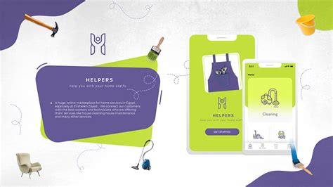 Helpers UI UX Mobile Application On Behance