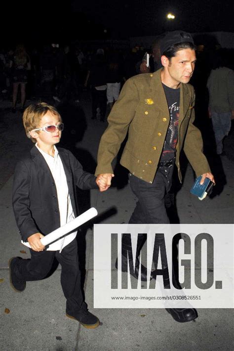 Exclusive Corey Feldman And His Son Zen Scott Feldman Arrive At The Coliseum In La For Roger Waters