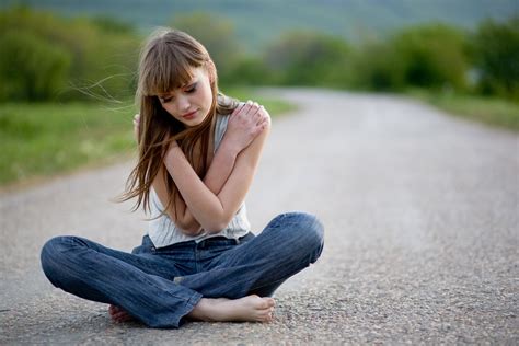 Barefoot Tank Top Trees Brunette Nature 1080p Closed Eyes Bangs