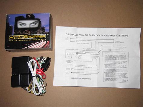 New Crimestopper Rs Gmata Ii Passlock 1 Passlock 2 Vats Passkey Bypass