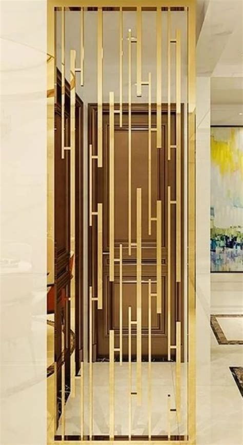 Stainless Steel Room Partition Frames 2 Panels Color Coated At ₹ 3200