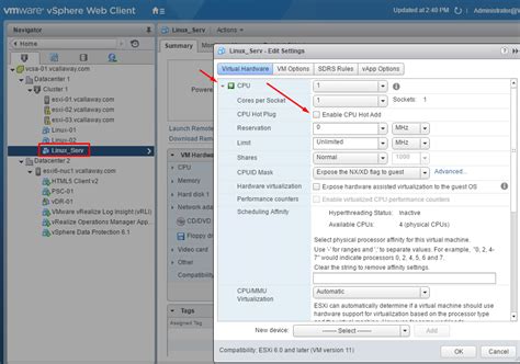 VCAP6 1 4 Perform Advanced Virtual Machine Configurations VCallaway