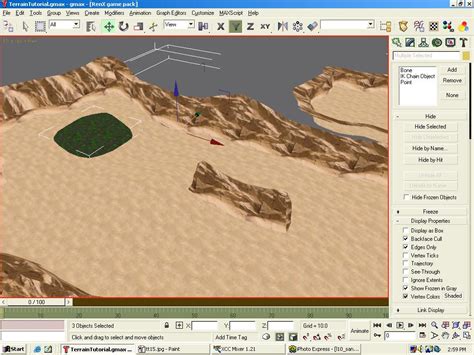 basic terrain with alpha blending maps w3d hub