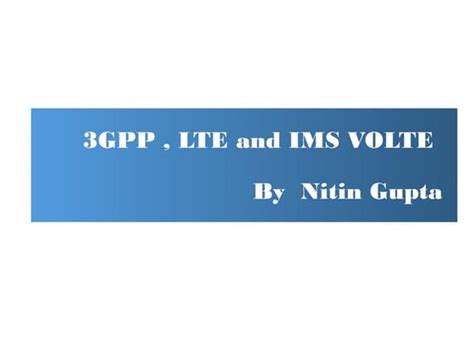Volte Ims Network Architecture Tutorial Explained Pdf
