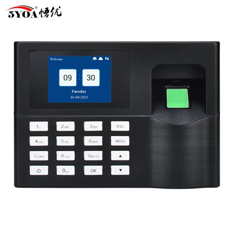 Attendance System Fingerprint TCPIP USB Password Office Time Clock