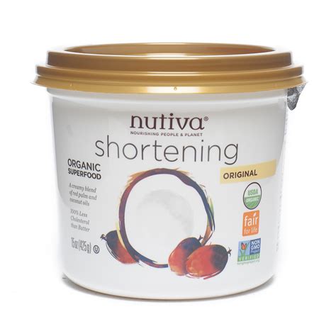 Organic Vegan Shortening By Nutiva Thrive Market