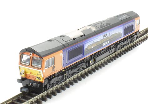 Dapol 2d 007 000d Class 66 66709 Sorrento In Mscgbrf Blue And Orange