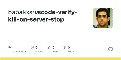Github Babakks Vscode Verify Kill On Server Stop