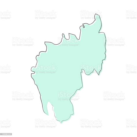 Tripura 地圖手繪於白色背景 時尚設計向量圖形及更多亞洲圖片 亞洲 剪裁圖 印度 Istock