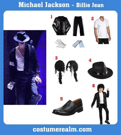 Michael Jackson Billie Jean Costume Costume Realm