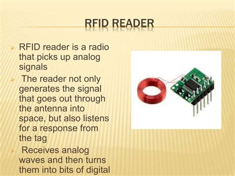 rfid based smart card reader pptx computer peripherals computing