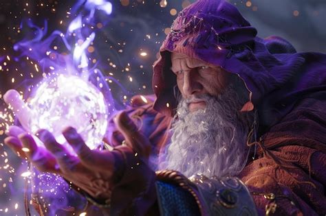 Premium Photo Mage Mastering The Arcane Arts To Unravel The Myst