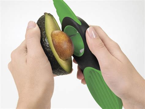 Avocado Slicer A 3 In 1 Tool For Safely Splitting Pitting And Slicing Avocados