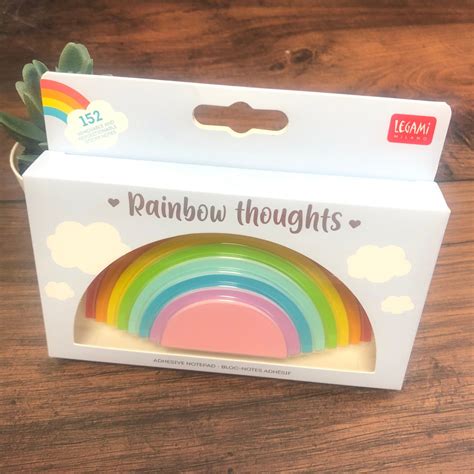 Legami Rainbow Thoughts Adhesive Notepad Executive Pens Direct