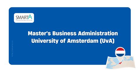 Masters Business Administration University Of Amsterdam Uva Tư
