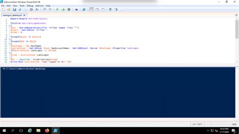 Find Last Logon Timedate Of Userscomputers Powershell And Ad