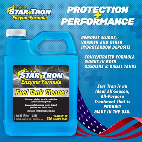 Star Tron Fuel Tank Cleaner Concentrated Gasdiesel Formula Star