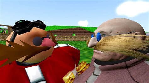 Sonic 06 Eggman Meets Sa1 Eggman And Sonic Sonic Gmod Animation Youtube