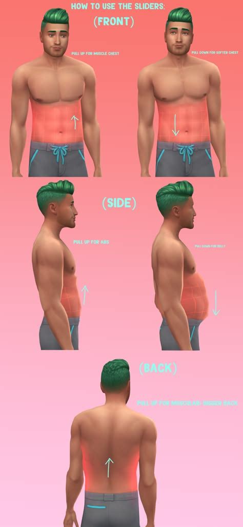Sims 4 Belly Slider