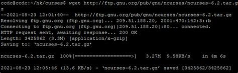 Linux Curses