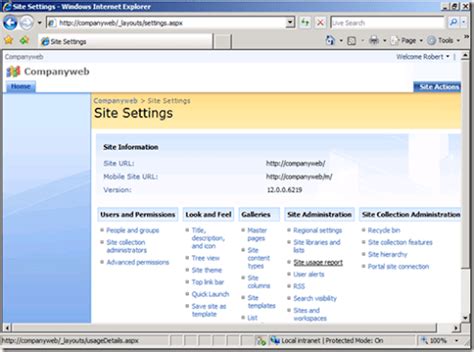 Sharepoint Usage Analysis Ciaops
