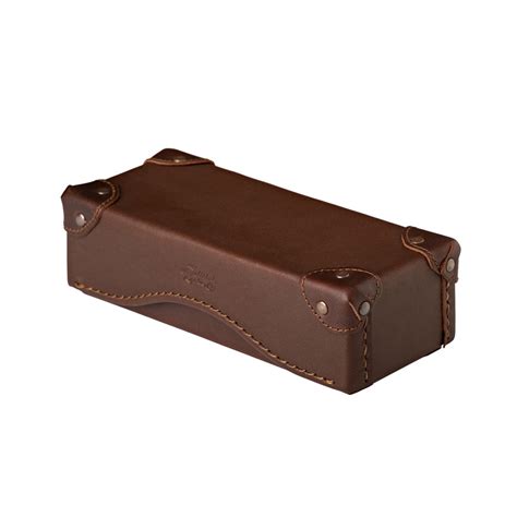 Grandfather Eyeglass Case Saddleback Leather 100 Year Warranty