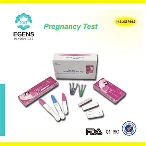 Buy Wholesale China Hcg Pregnancy Test Test Kit Hcg Strip Hcg Device Pregnancy Test At USD
