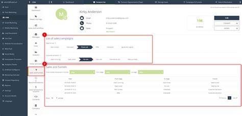 Contact Card Support Salesmanago Customer Engagement Platform For Impact Hungry Ecommerce