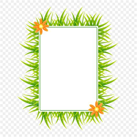 Grass Frame Vector Png Images Grass Frame Grass Grass Spring Lawn